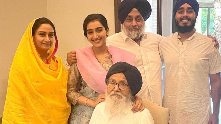 Sukhbir Singh Badal Family, Daughter, Son, Wife - NAYAG News