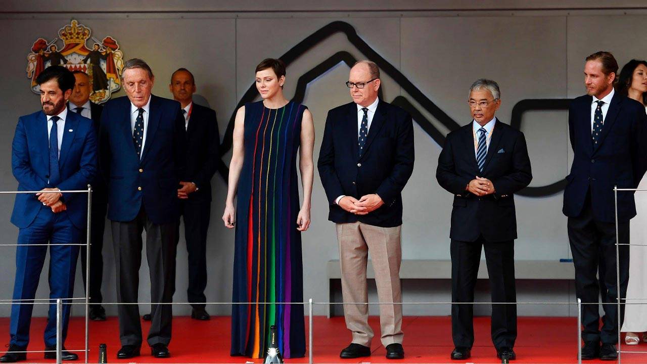 Princess Charlene at Monaco Grand Prix Debuting Her New Hairstyle: Dive ...