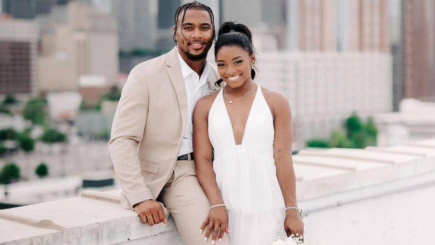 Who Is Simone Biles Husband? Jonathan Owens, Age, Net Worth, Height ...